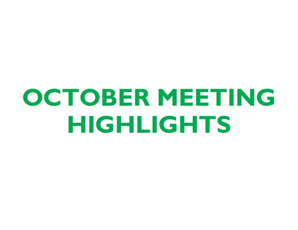 October Membership Meeting Highlights | DC 37 Retirees Association
